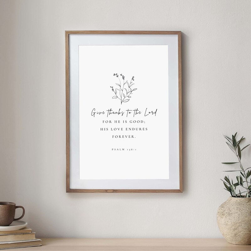 Psalm 136 - Etsy