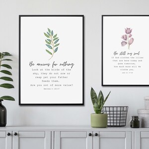 Luke 12: 27-28 & Matthew 6 26-27. Aesthetic Bible Verse Modern ...