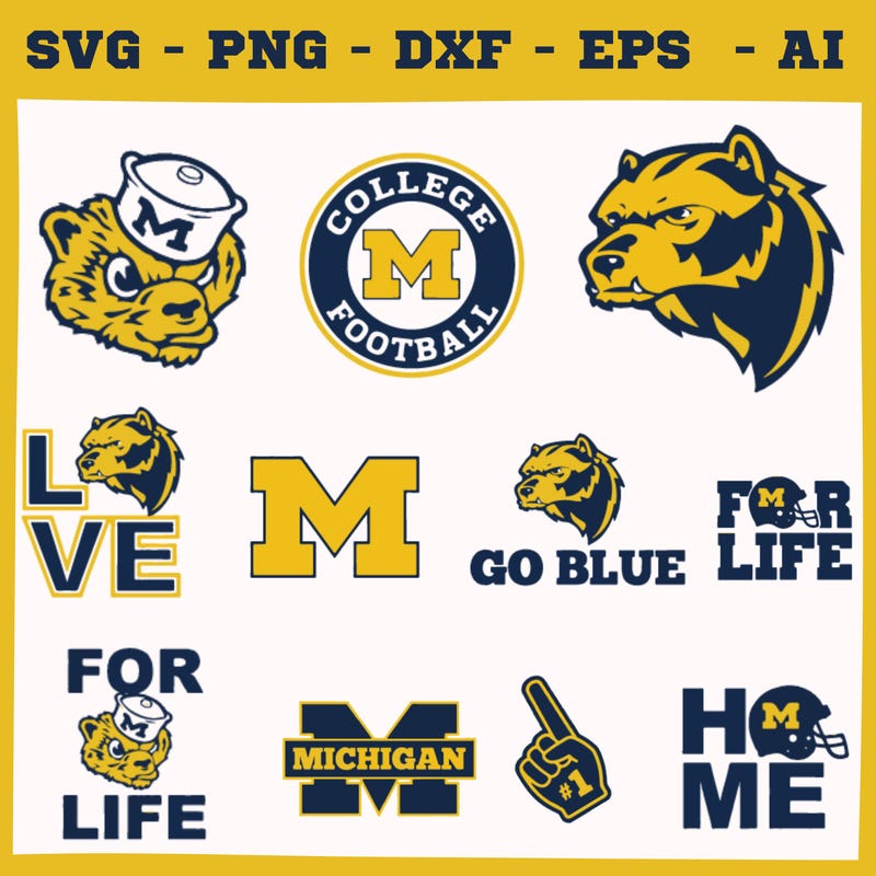 Michigan Svg - Etsy