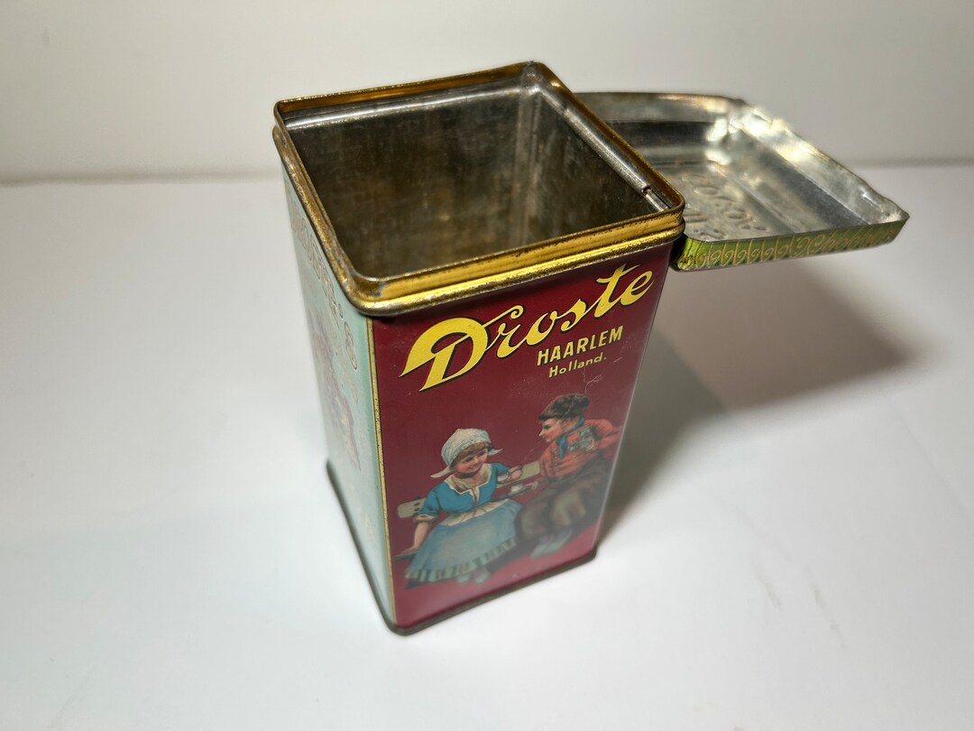 Antique Droste Harlem Holland Cocoa Tin in Stunning Condition! - Etsy
