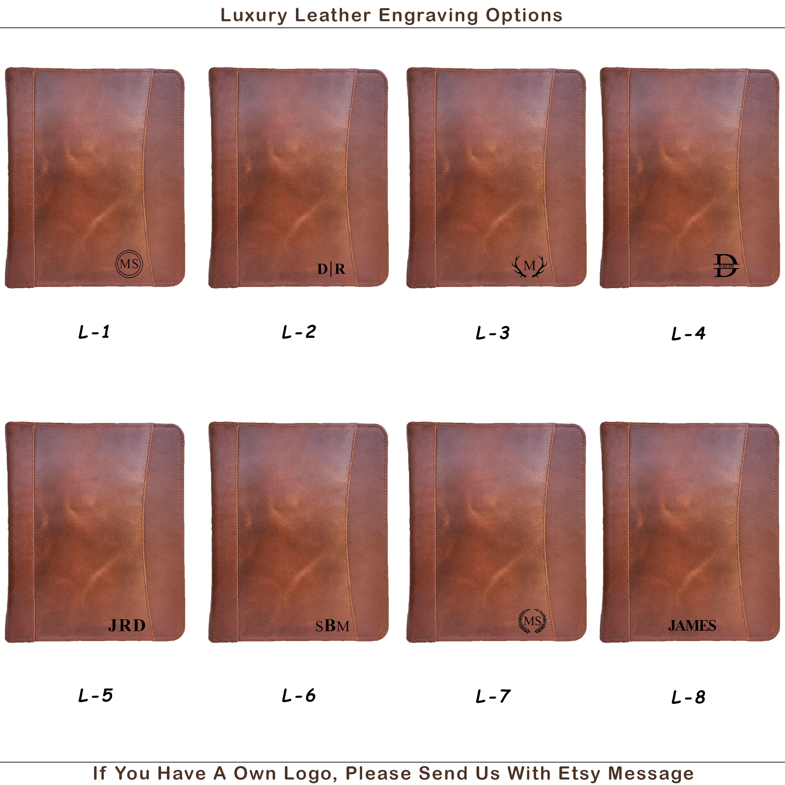 Engraved Zipper Portfolio, Law School Portfolio, Leather Attorney Gifts ...