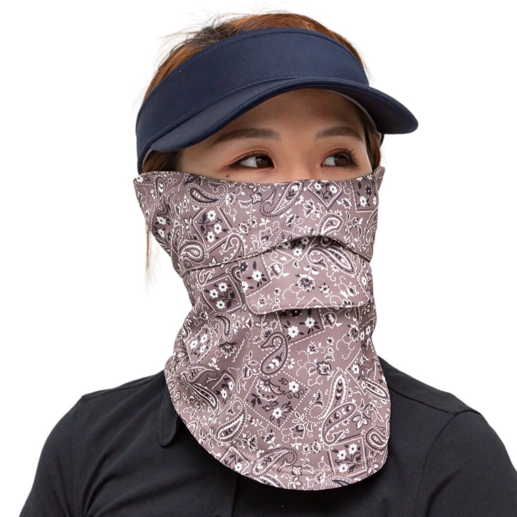 UV Cut Face Mask for Sports From Japan SPF50+ Breathable Non-fogging ...