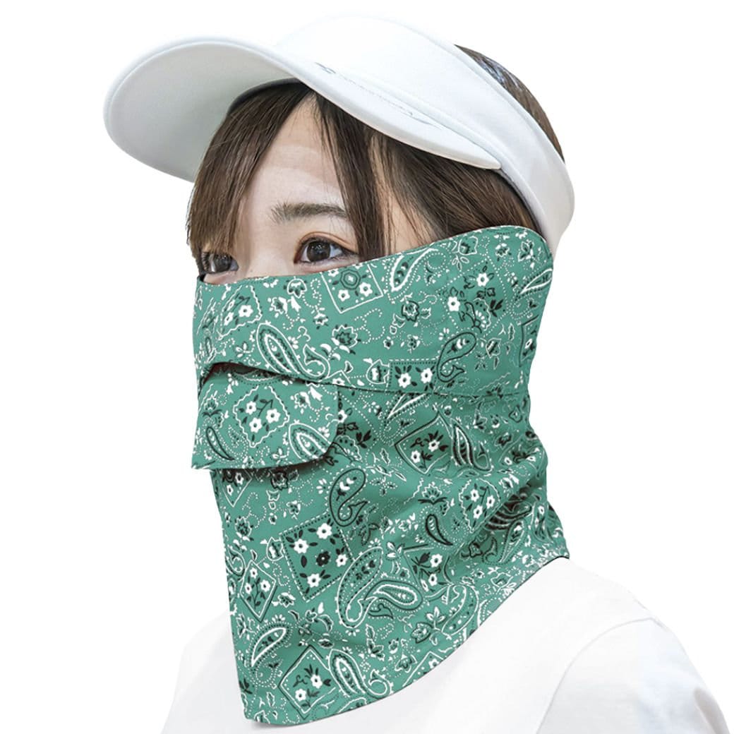 UV Cut Face Mask for Sports From Japan SPF50+ Breathable Non-fogging ...