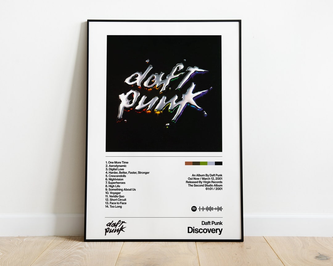 Daft Punk - Discovery - Album Artwork Home Decor Print Poster Gift ...