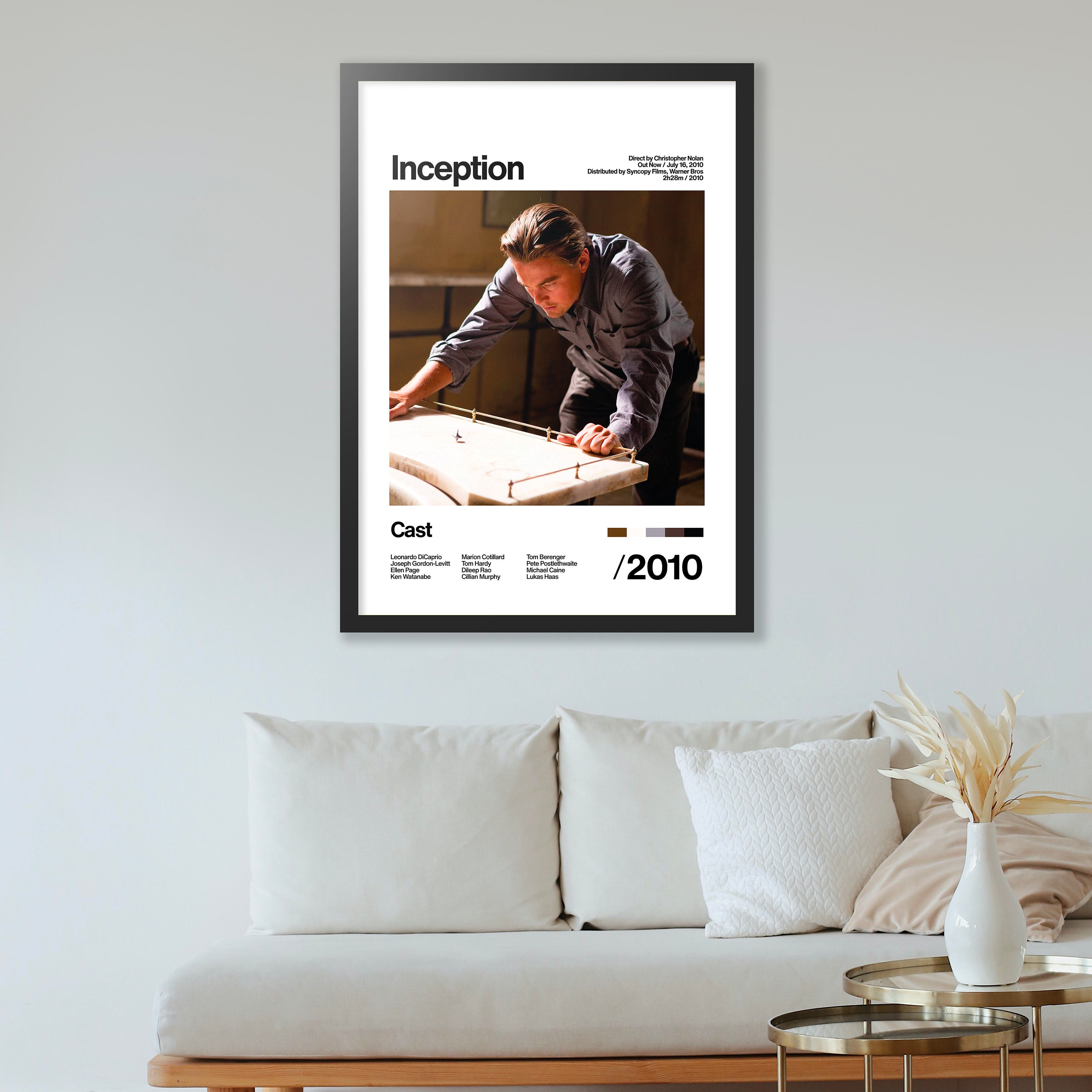 Inception - 2010 - Leonardo Dicaprio & Christopher Nolan - Movie Poster ...