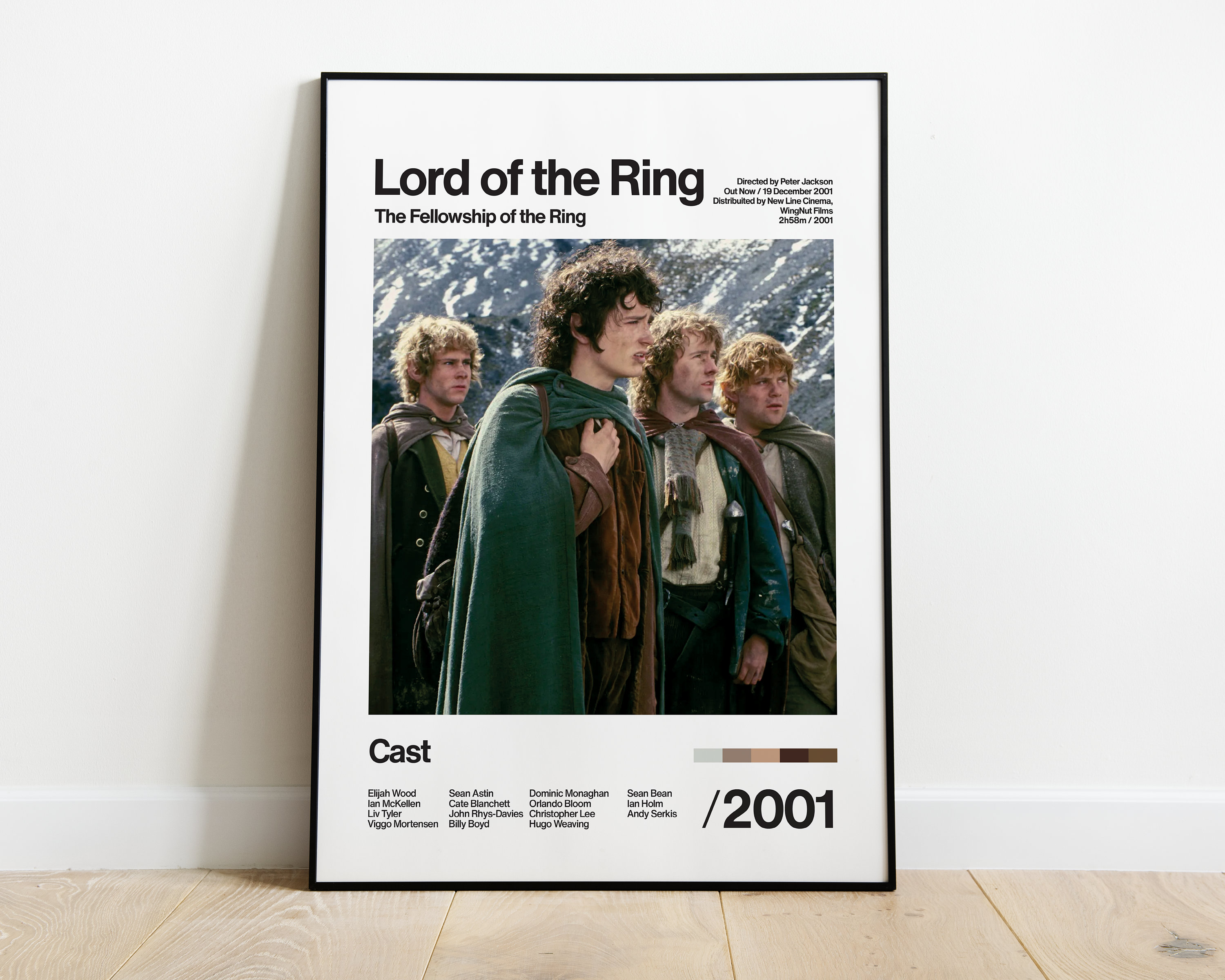 Lord of the Ring - The Fellowship of the Ring - 2001 - Poster sold by ...