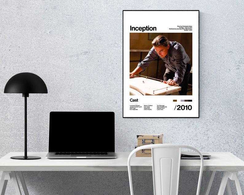 Inception - 2010 - Leonardo Dicaprio & Christopher Nolan - Movie Poster ...