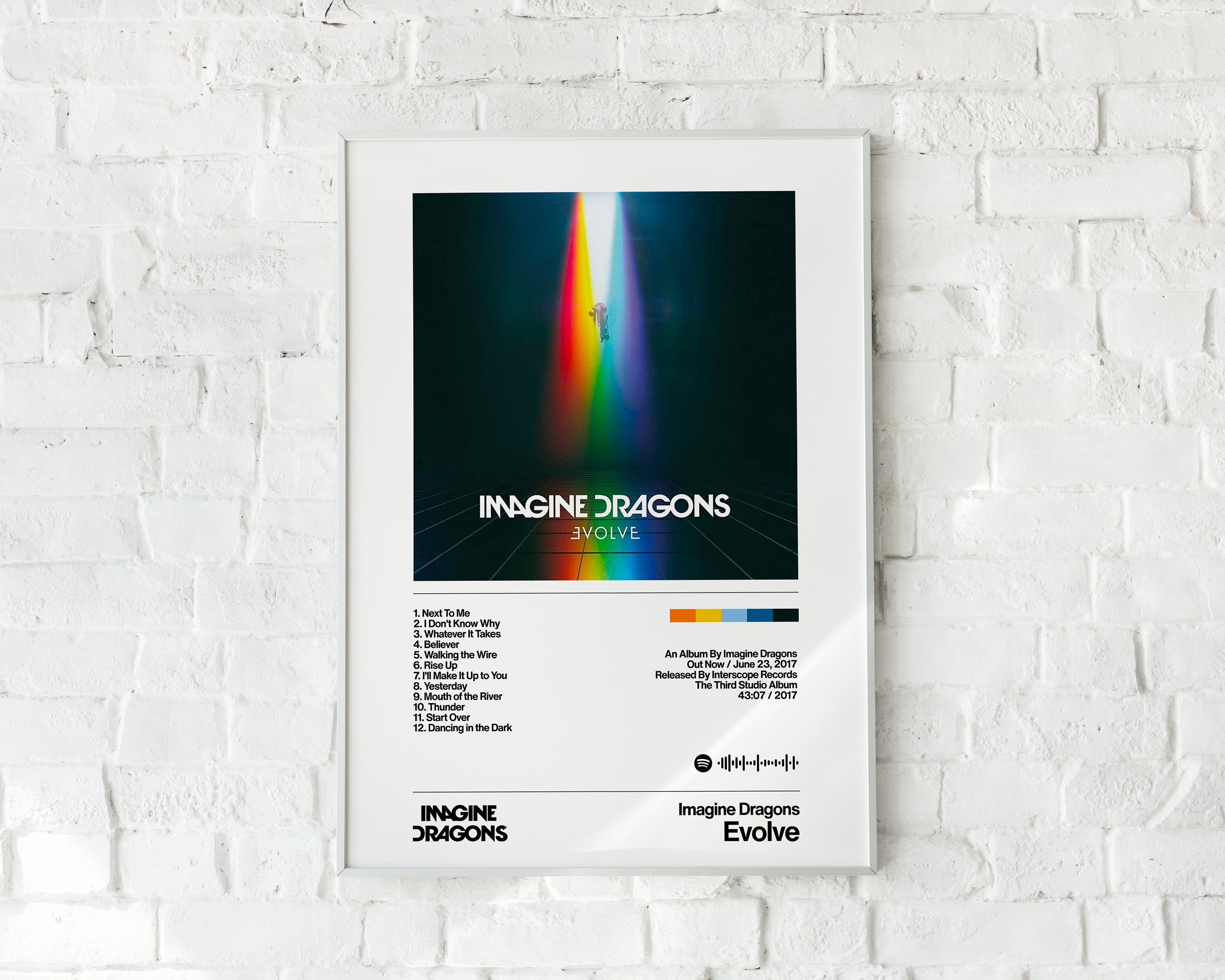Imagine Dragons - Evolve - Album Artwork Home Decor Print Poster Gift ...