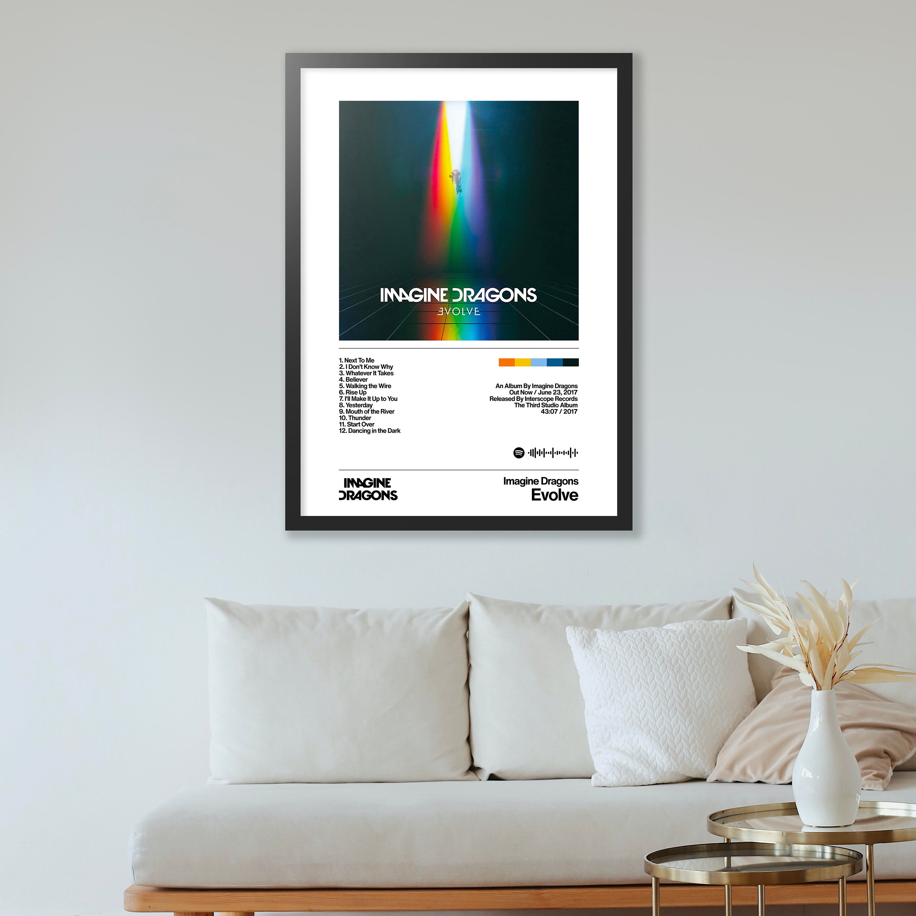 Imagine Dragons - Evolve - Album Artwork Home Decor Print Poster Gift ...