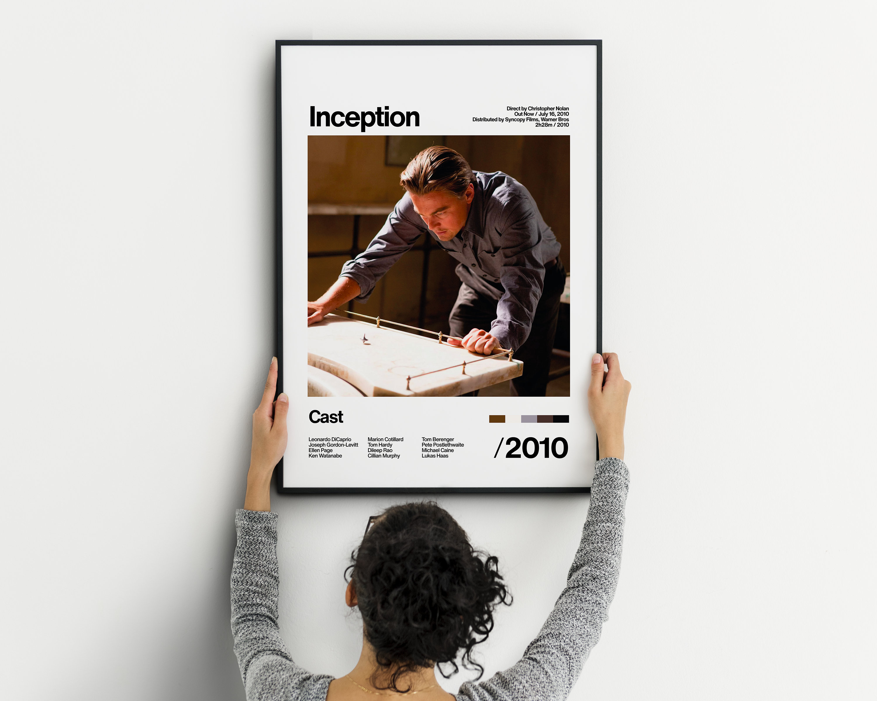 Inception - 2010 - Leonardo Dicaprio & Christopher Nolan - Movie Poster ...