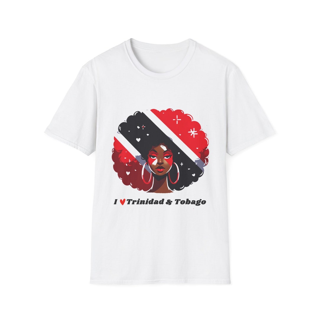 Trinidad Pride Graphic Tee | Unisex Softstyle T-shirt | Trinidad ...