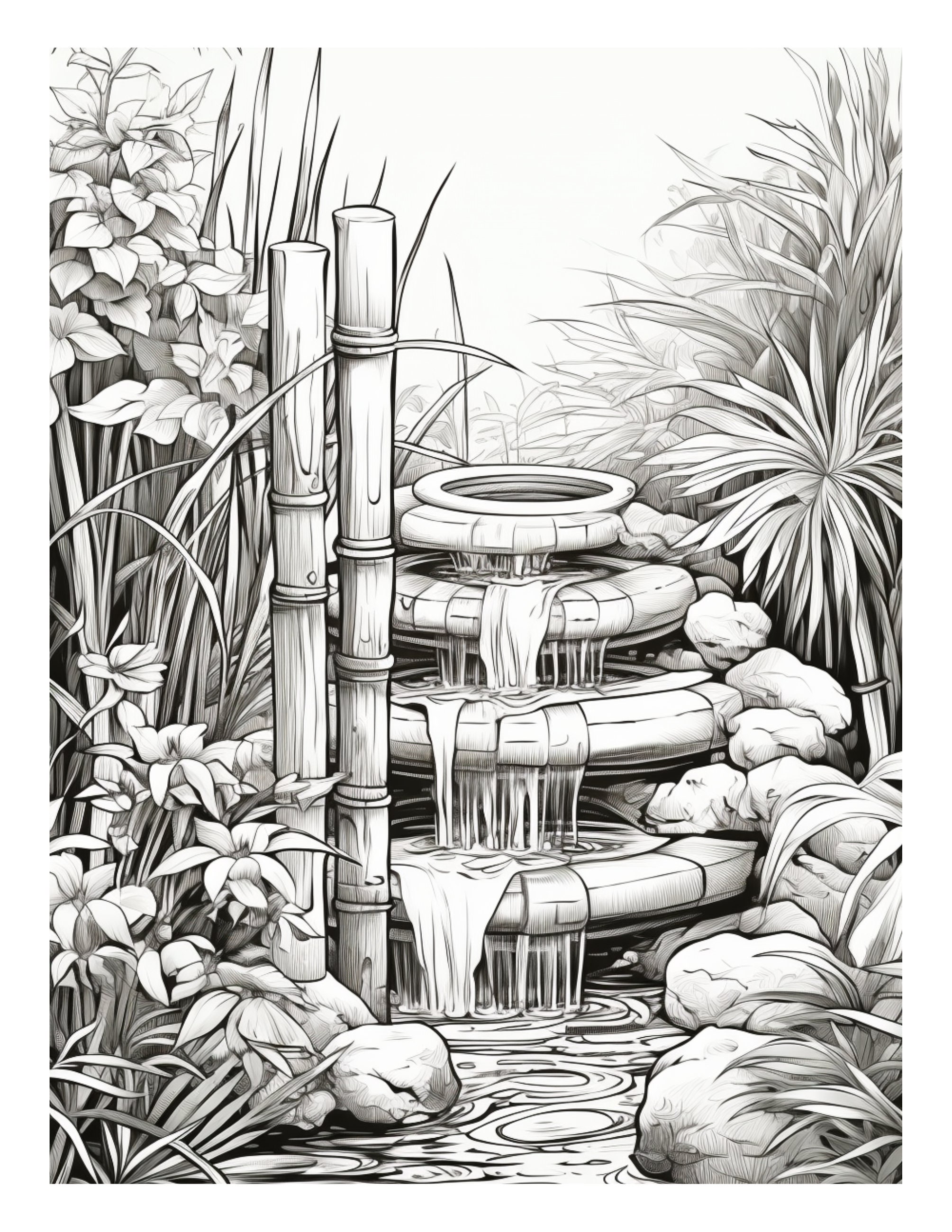 Adult Coloring Pages | 10 Intricate Zen Inspired Art | Printable ...