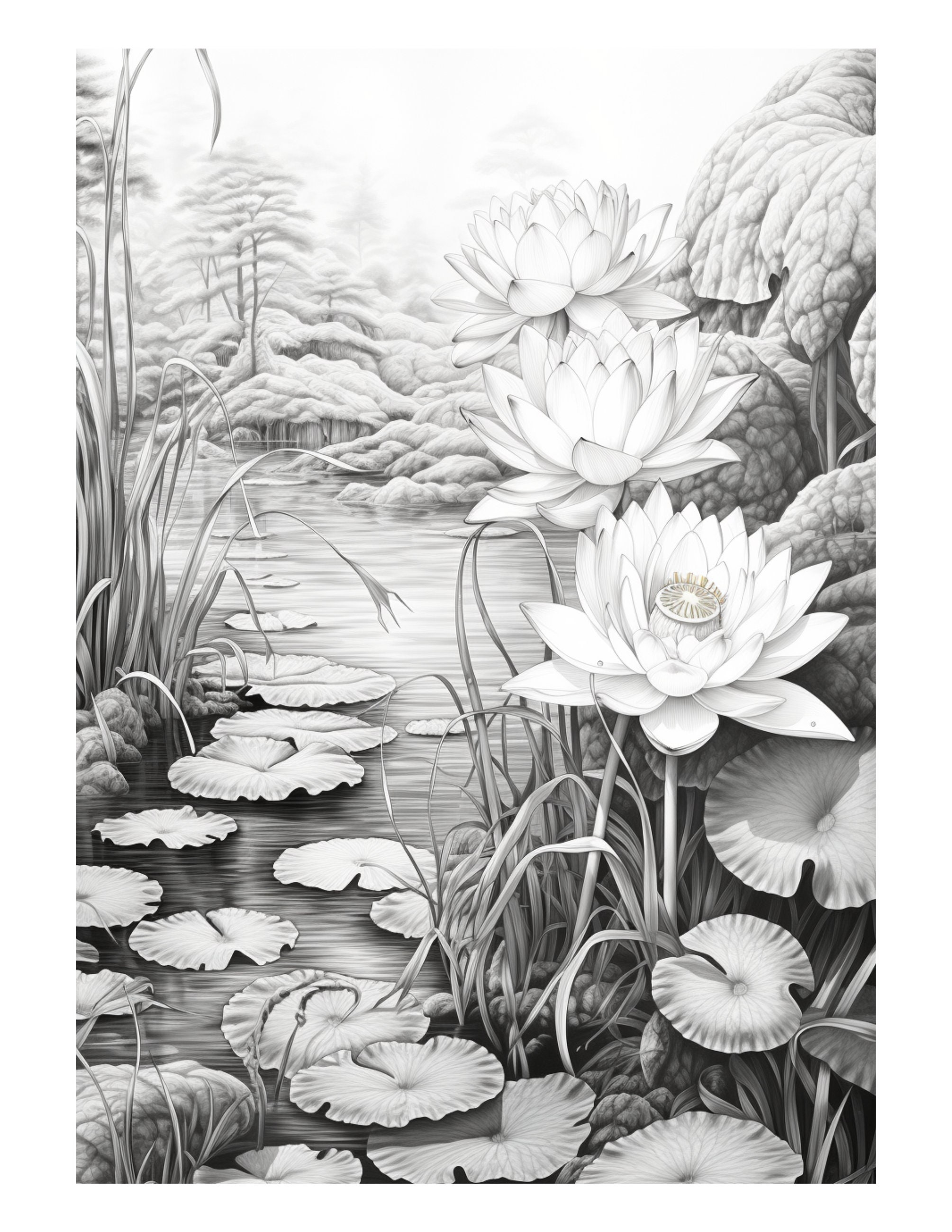 Adult Coloring Pages | 10 Intricate Zen Inspired Art | Printable ...