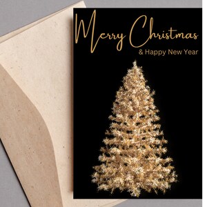 Printable Christmas Card | 5 X 7 Printable Holiday Card | Christmas ...