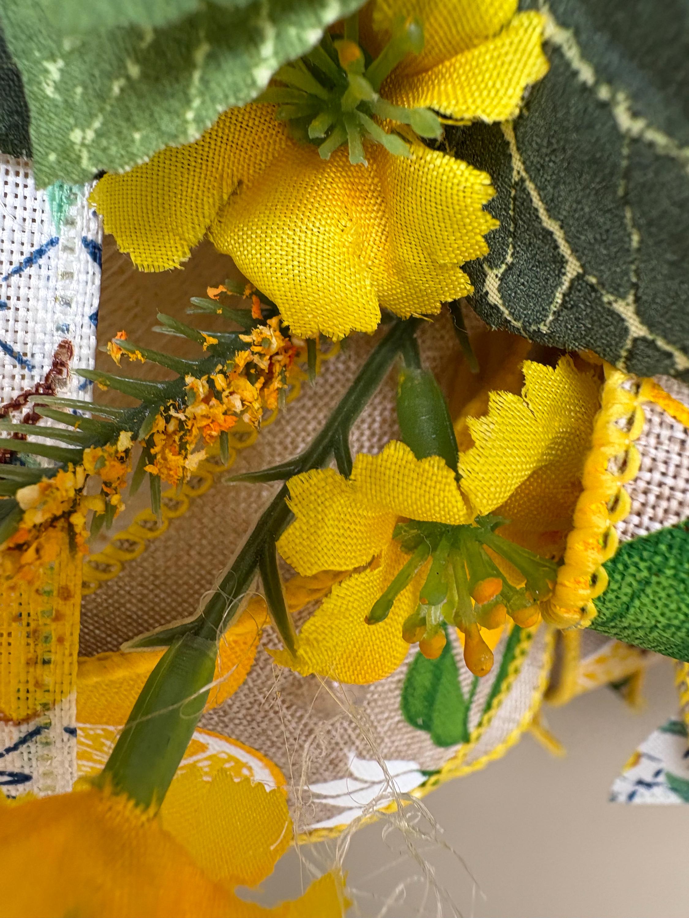 Limoncello Lemon Wreath – Summer Door Decor - Etsy