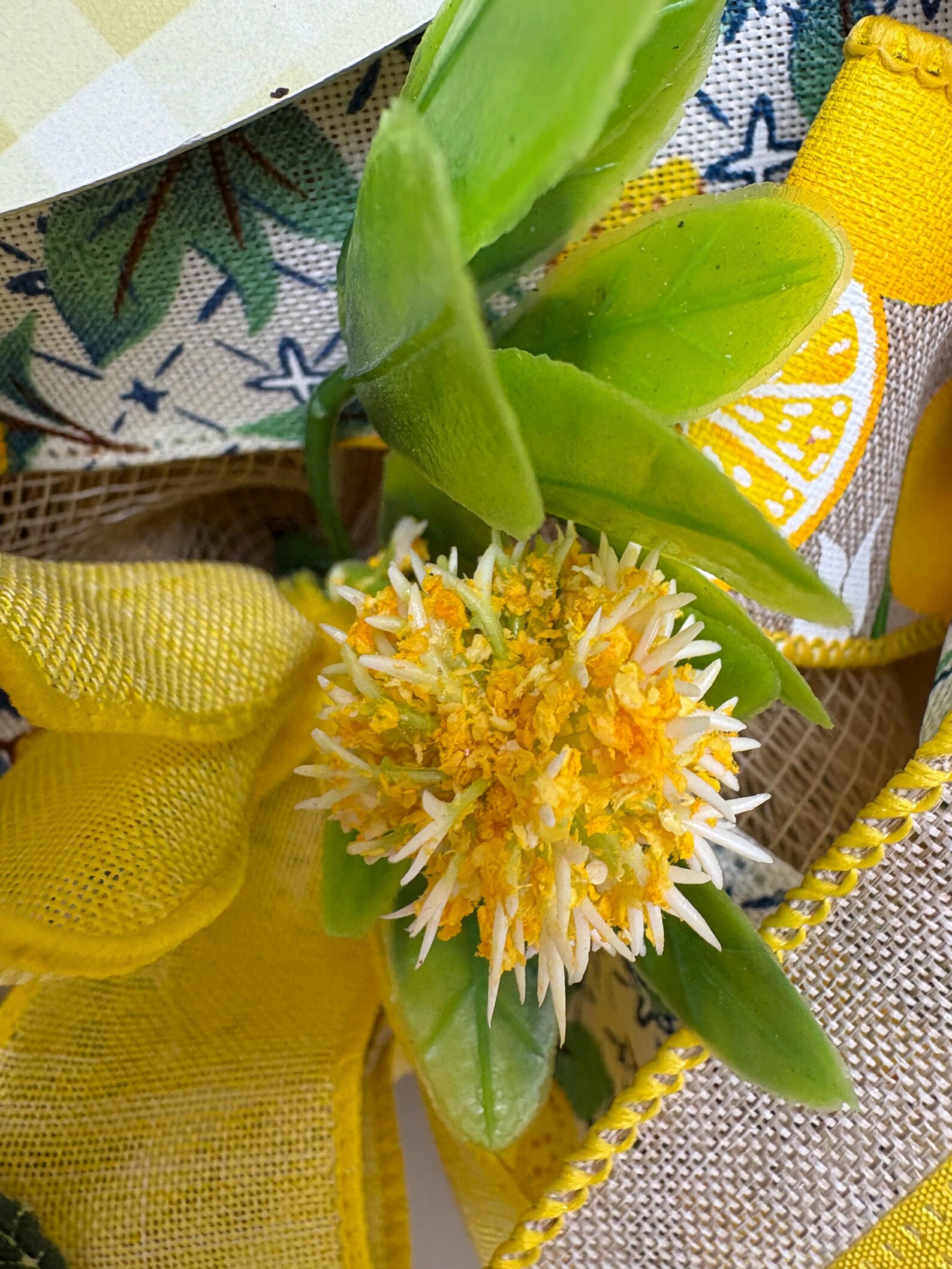 Limoncello Lemon Wreath – Summer Door Decor - Etsy