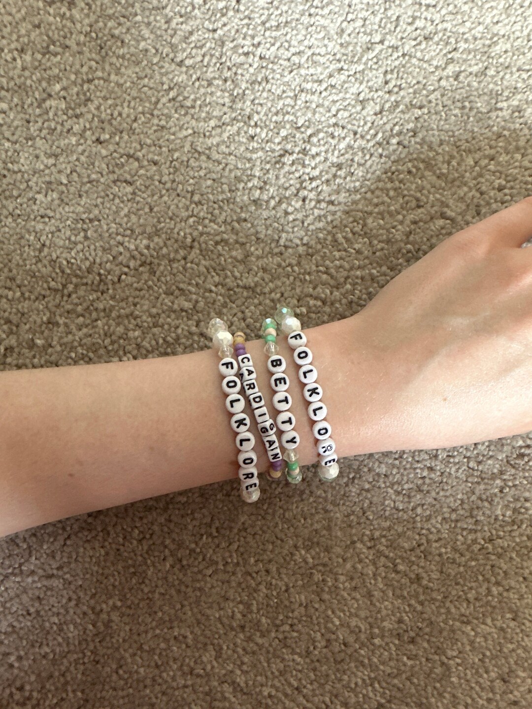 Eras Tour Friendship Bracelets Folklore Bunch - Etsy