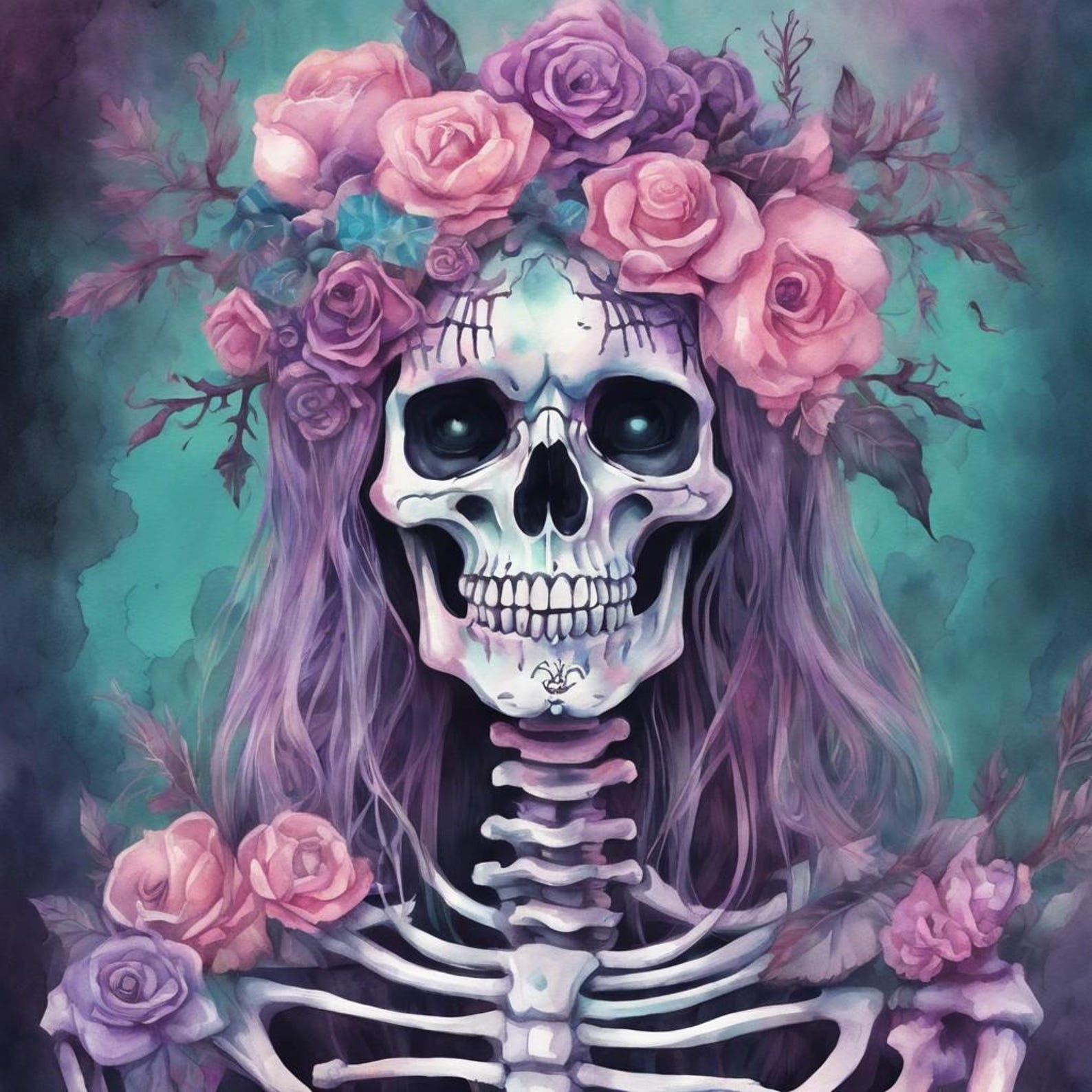 Pastel Goth Halloween 9apk Scrapbook Papers Digital Download Clipart ...