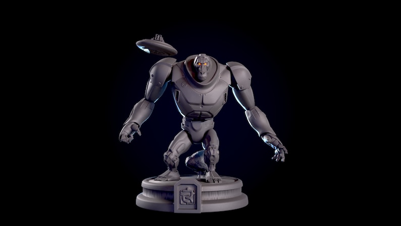 Giant Mech Ape STL Model for 3D Printing - Etsy