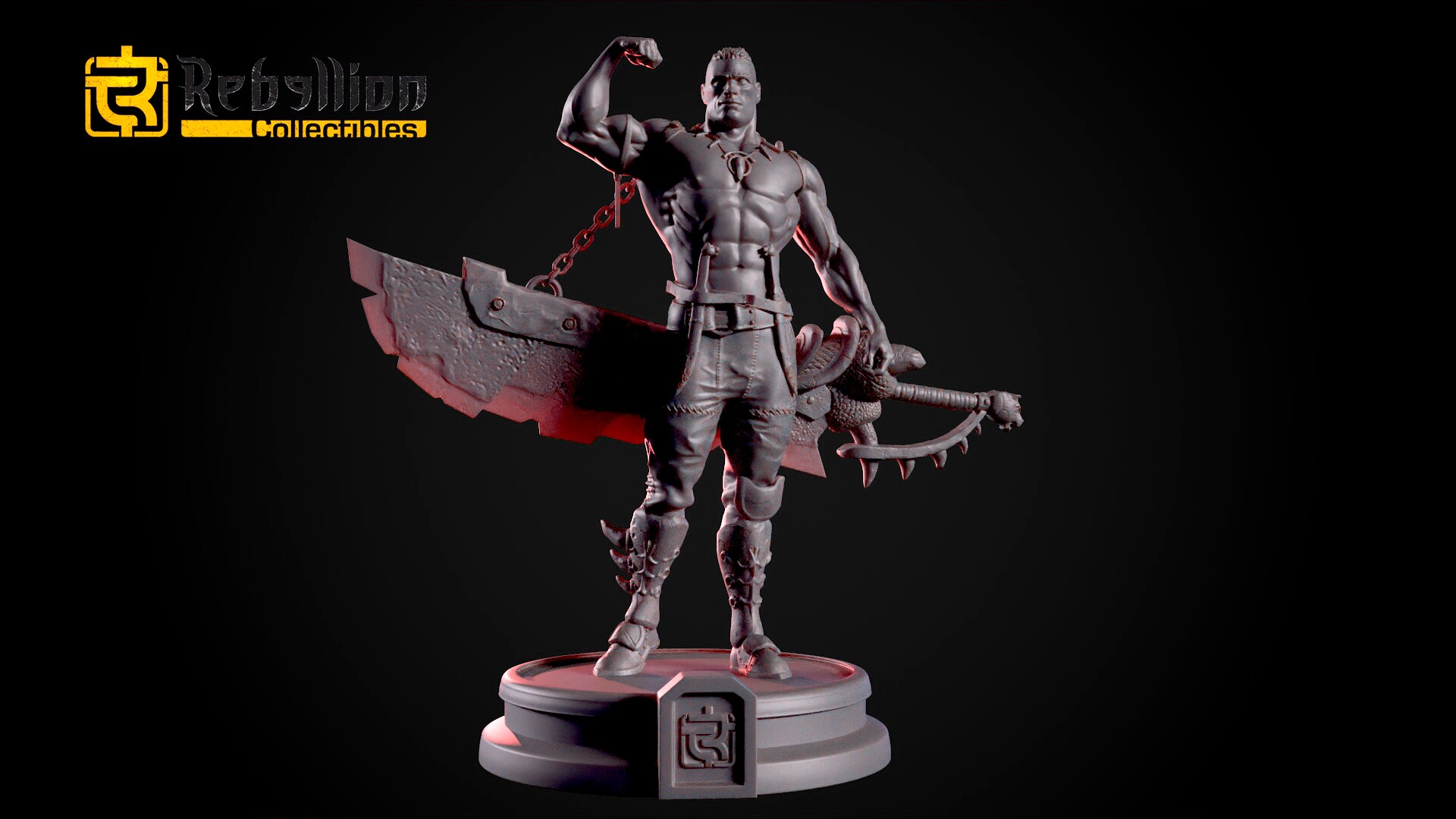 Giant Sword Barbarian STL Model for 3D Printing - Etsy