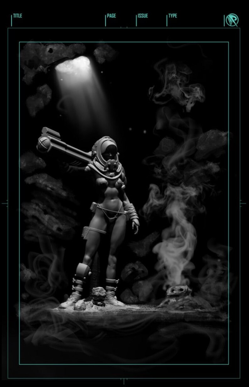 Rogue Space Pirate STL Model for 3D Printing - Etsy