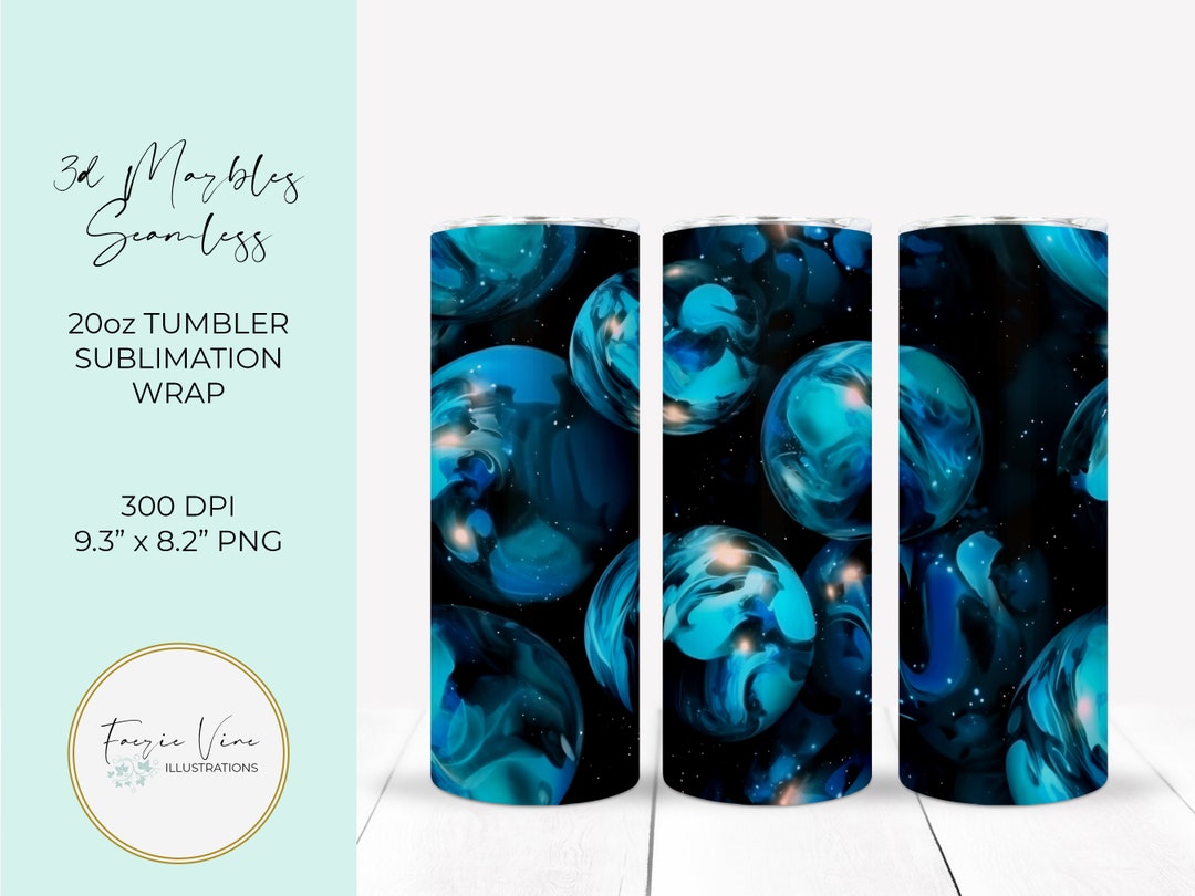 3D Marbles Tumbler Design, Tumbler Sublimation Design, Tumbler Wrap Png ...