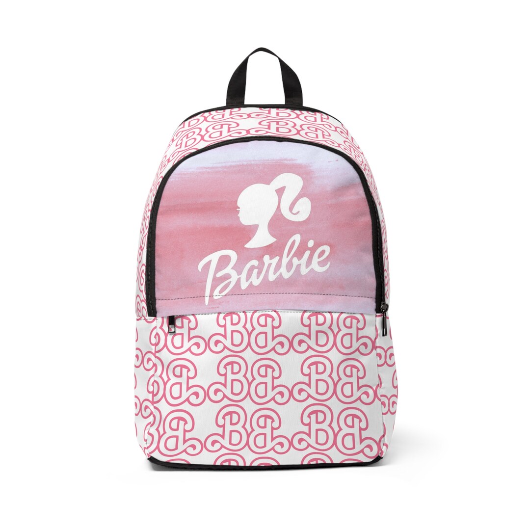 Barbie Backpack,barbie School Bag,barbie Travel Backpack,barbie Pink ...