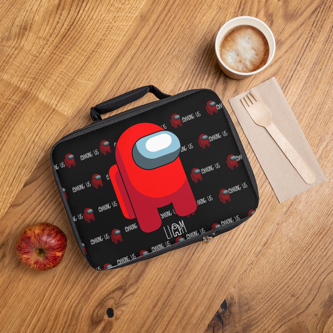 Among Us Lunch Bag Gamer Lunch Bag Personalized Among Us - Etsy