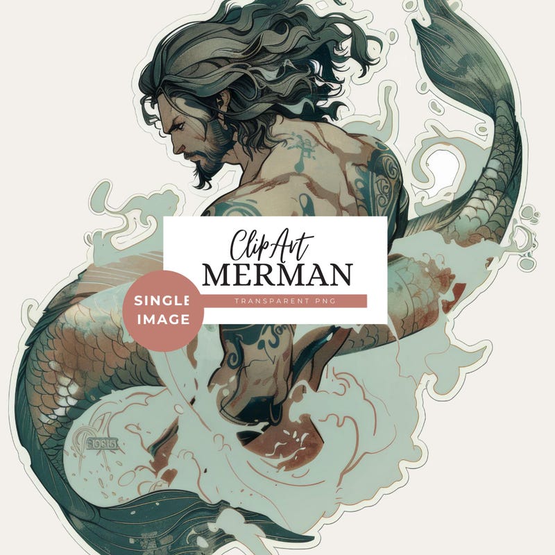 Merman Art - Etsy