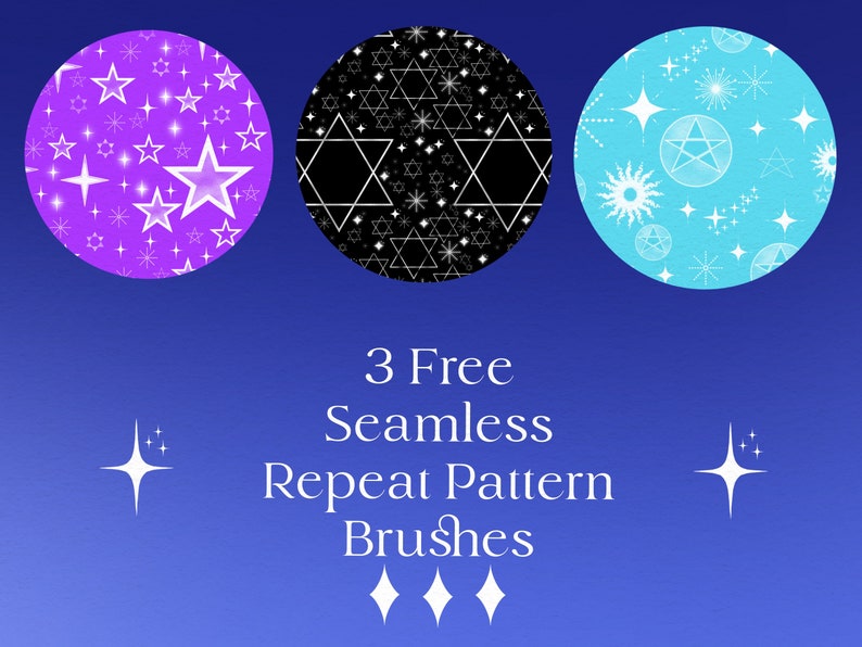 200+ Procreate Star Stamps, Procreate Stars Brush, Doodle Stars ...