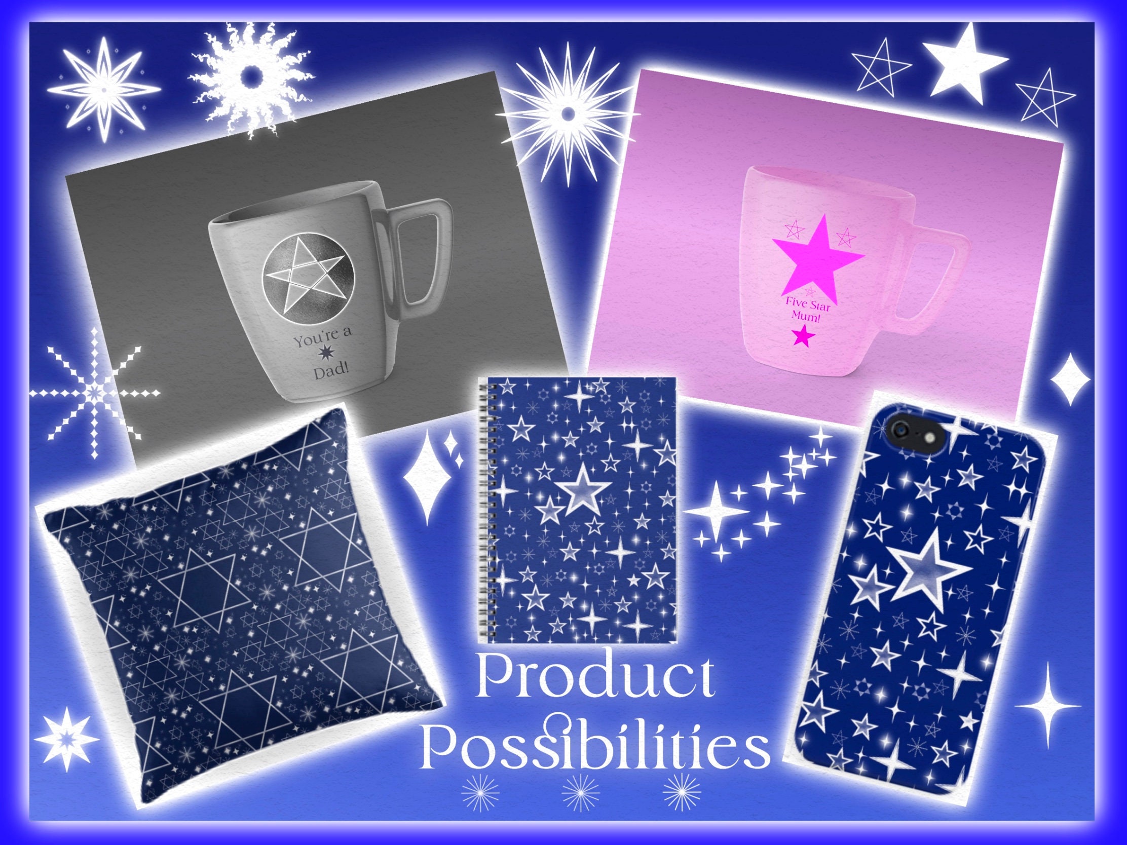 200+ Procreate Star Stamps, Procreate Stars Brush, Doodle Stars ...
