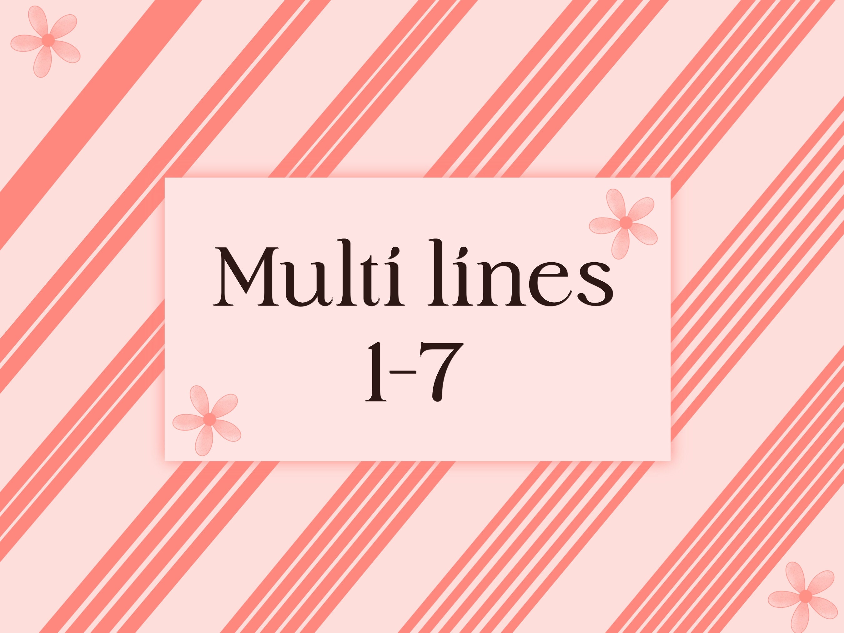 Procreate Multi Line Brushes, Procreate Lettering Brush, Instant ...