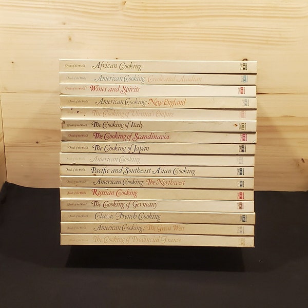 Vintage Cookbook Set - Etsy