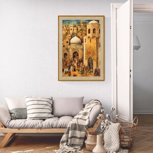 Arab Art, Middle Eastern Art, Old Arab Art Print, Poster - Etsy