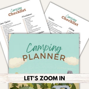 Printable Camping Planner Camping Checklist Camping Planning - Etsy