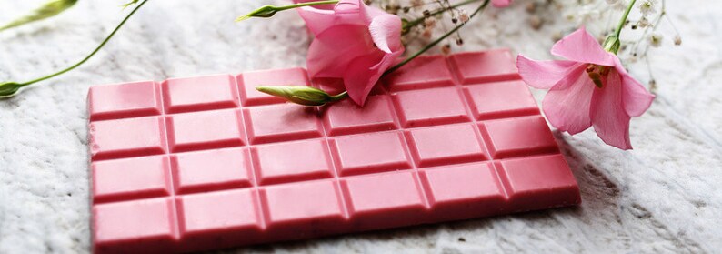 Ruby Chocolate Bar - Etsy