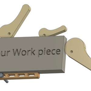 Shapeoko Cam Clamp & Square DXF Files - Carbide Create Templates for ...