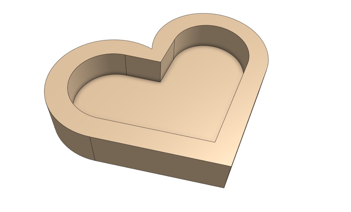Shapeoko Droptray, Heart, His/hers, Oval DXF Files - Carbide Create ...