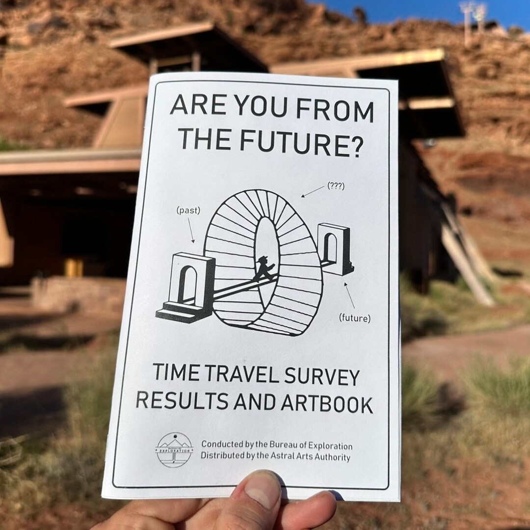Are You From the Future Time Travel Survey Results & Artbook Bureau of ...