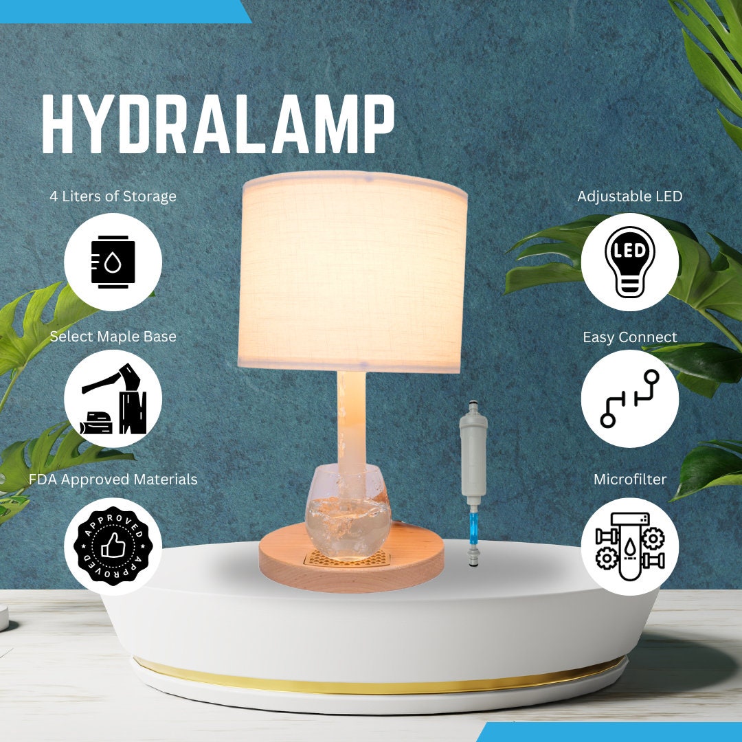Hydralamp Water Dispensing Lamp - Etsy