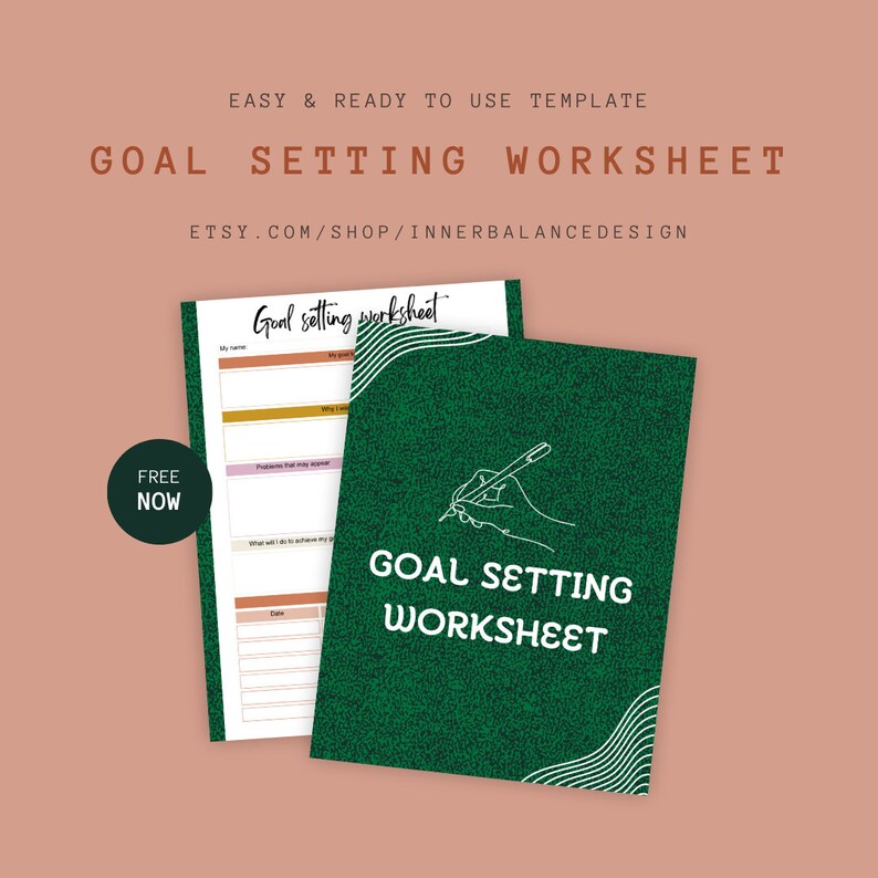 Goodnotes Digital Planner, Undated Digital GOAL Planner, Goals Tracker ...