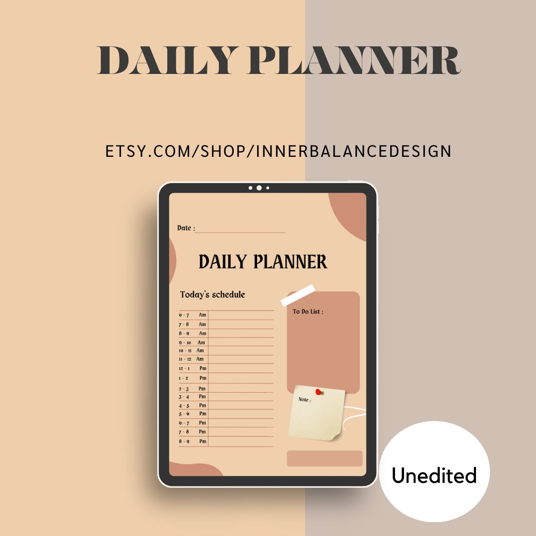 Digital Goodnotes, iPad Planner, Productivity Planner Printable ...