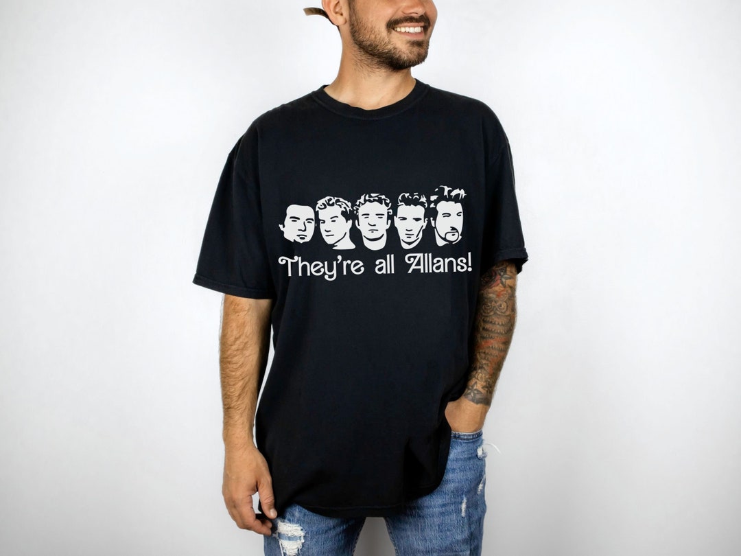 Funny Barbie Movie Tshirt Nsync All Allans Tshirt 90s Band Shirt Humor ...