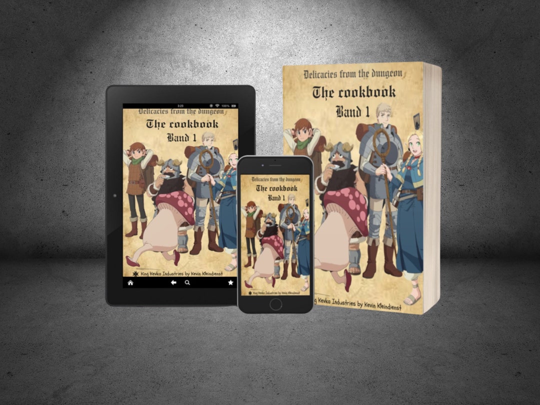 Delicious in Dungeon Delicacies in the Dungeon the Cookbook 54 Pages - Etsy