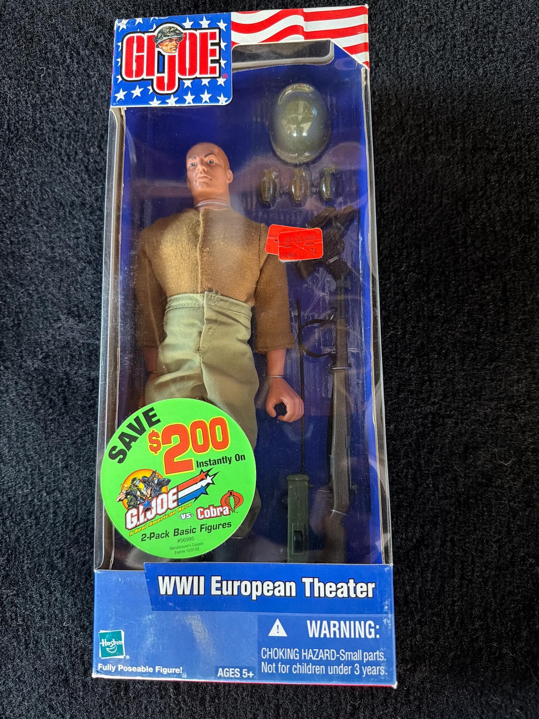 GI Joe WWII European Theater 12" Action Figure Vintage G.I. Joe Soldier ...