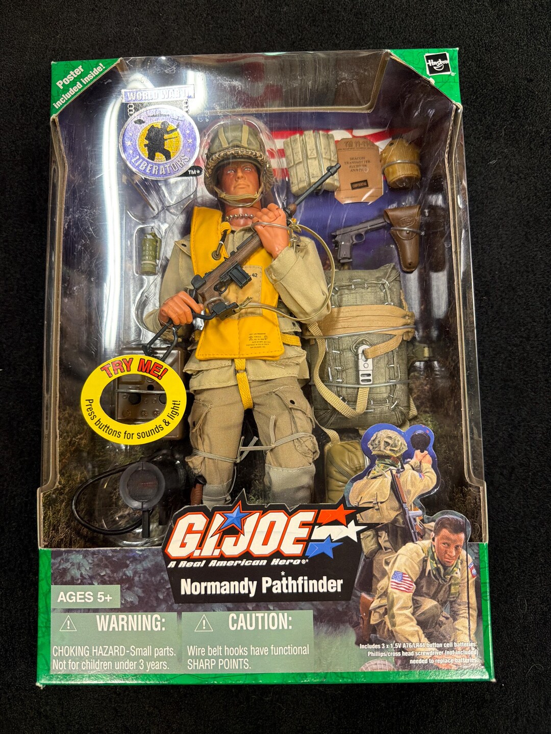 GI Joe A Real American Hero 12" Vintage Action Figure Normandy ...