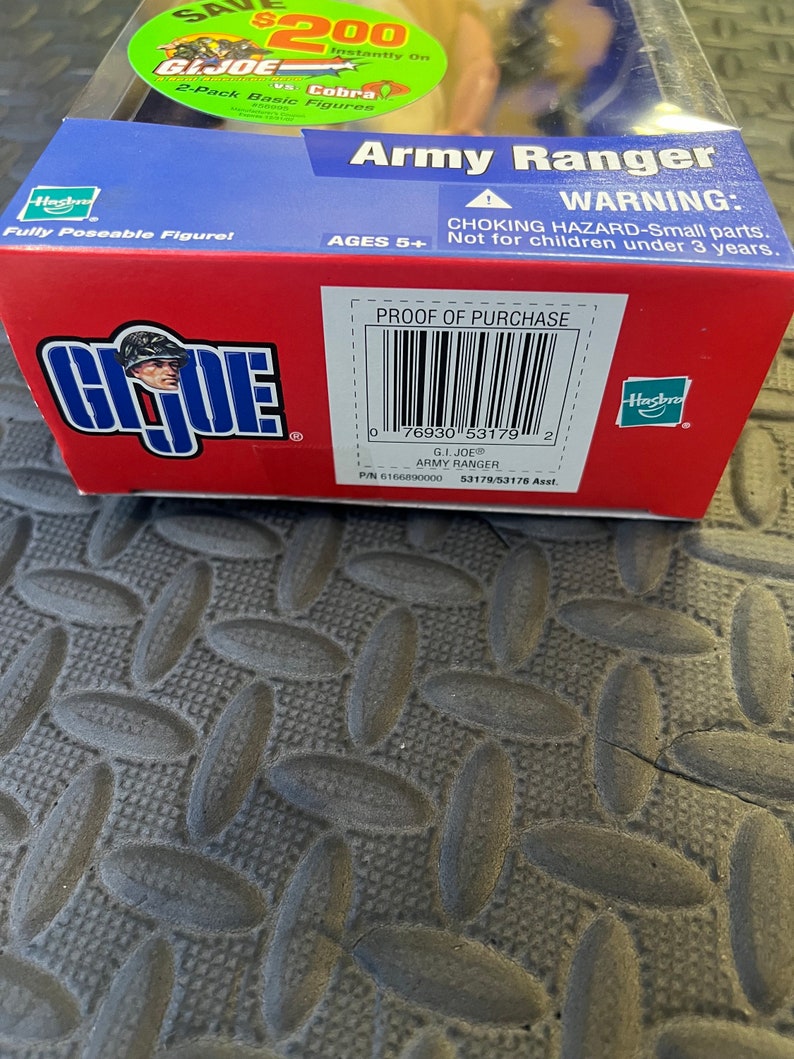 GI Joe Army Ranger 12 Action Figure Vintage G.I. Joe - Etsy