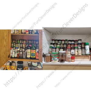 4 Tiered Spice Rack. Laser Cut Design Digital Files. Unique Design ...