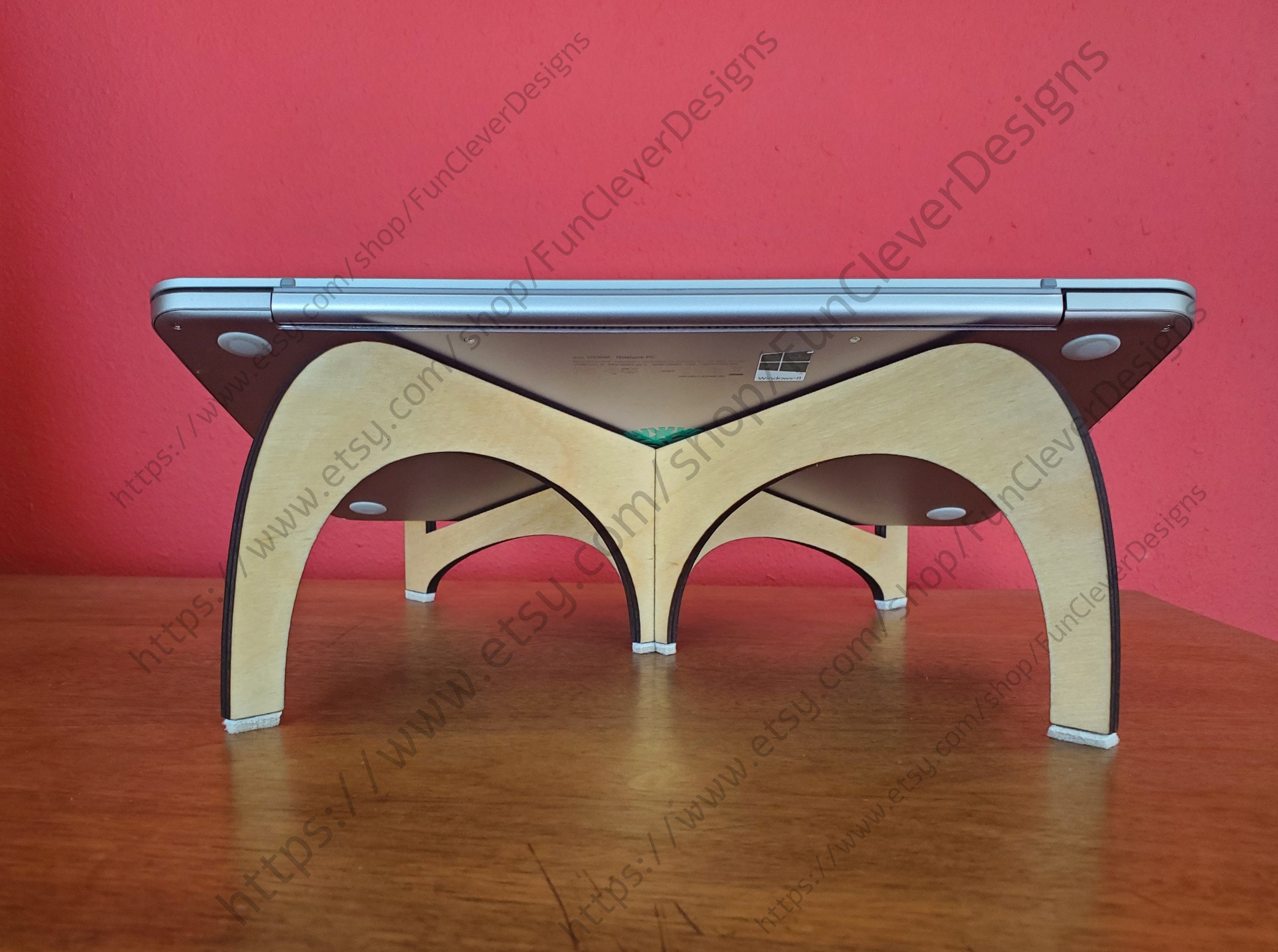 Architectural Laptop Stand. Original Design. Ergonomic. Low Profile ...
