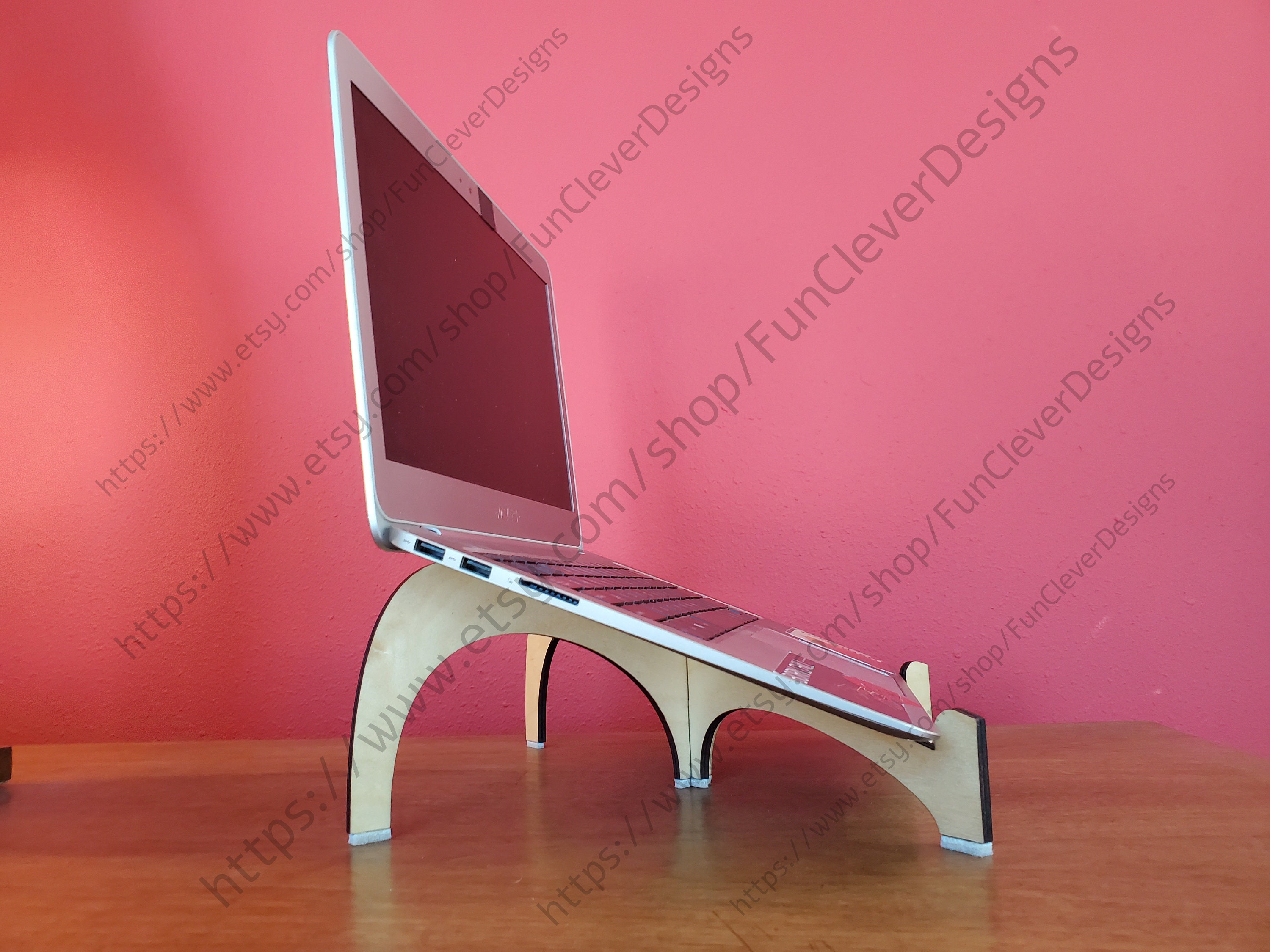 Architectural Laptop Stand. Original Design. Ergonomic. Low Profile ...